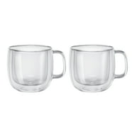 ZWILLING Sorrento Plus 2-pc Double-Wall Glass Espresso Mug Set - Walmart.com