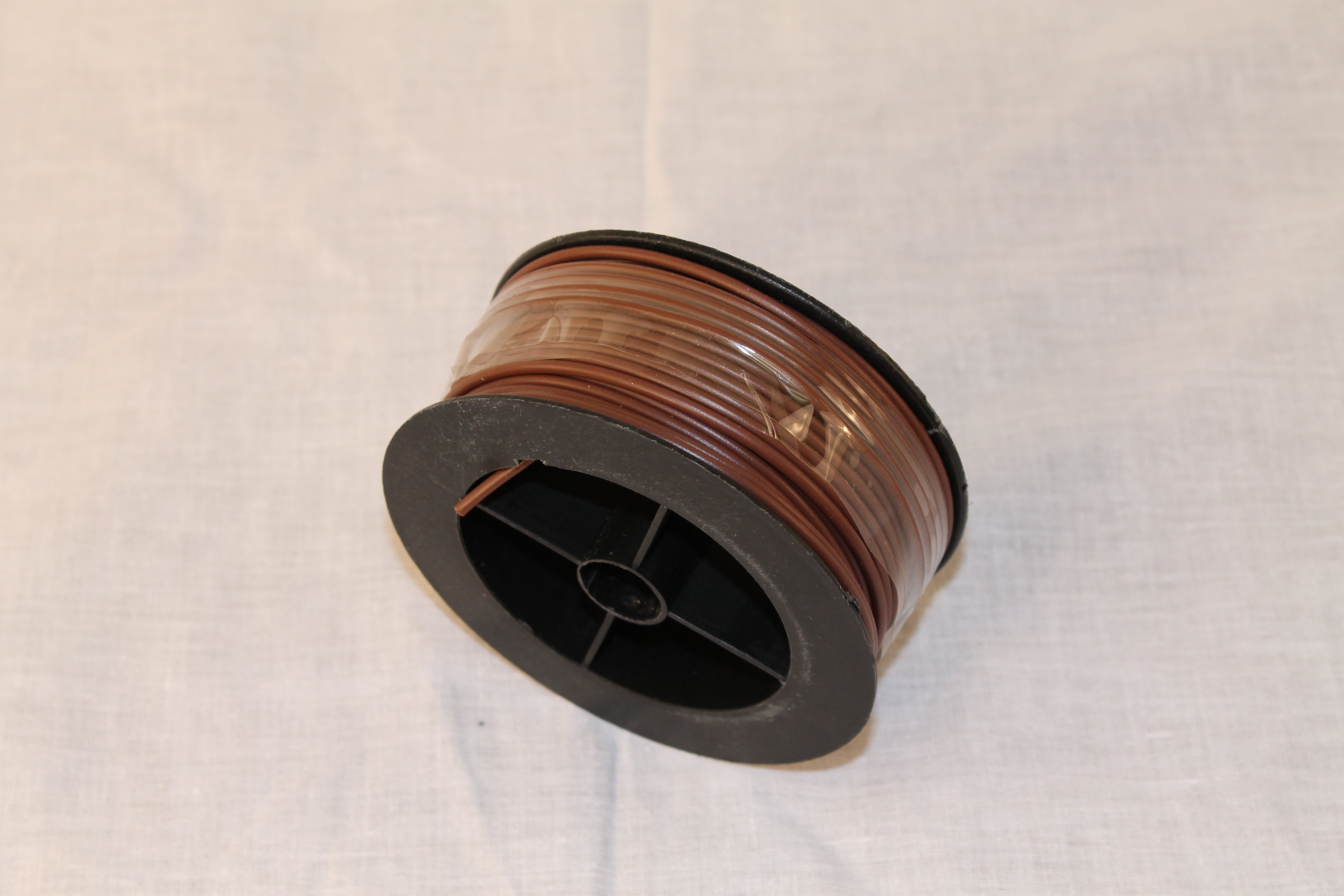 14 AWG copper strand wire - 22 feet per spool - brown by RetroArcade.us ...