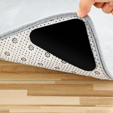 16 Pcs Non-Slip Rug Grippers, Reusable Pads for Hardwood, Tile, Carpet ...
