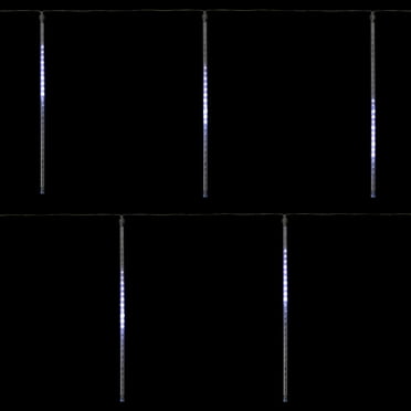 Set of 10 Dripping Icicle Snowfall Christmas Light Tubes 9" - Walmart.com