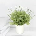 LanSuare Artificial Faux Lavender Flowers Decor – Fake Flowers Green ...