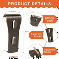 24PCS Brick Wall Clips Hook Steel Hanger Heavy Duty Metal Hangers for ...