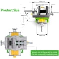 3’’ Cross Slide Drill Press Vise, 2 Way X-Y Compound Benchtop Drill ...