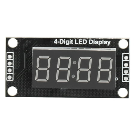 LED Segment Display Module, 5V 4 Digit Display Tube Compact Size TM1637 ...