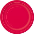 Way To Celebrate Ravishing Red 7" Plastic Party Plates 24 Count ...