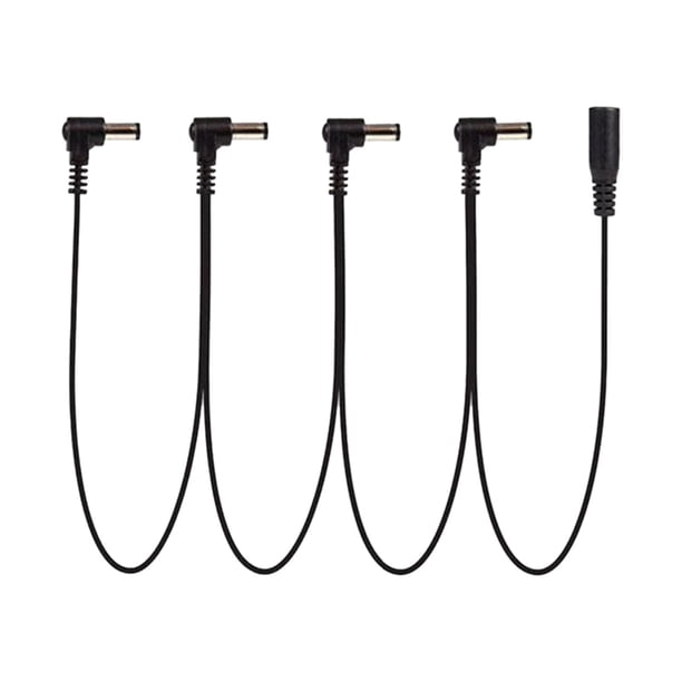 Daisy Chain Cable, Right Angle Power Cord ,Electric Bass Cable, Connect ...
