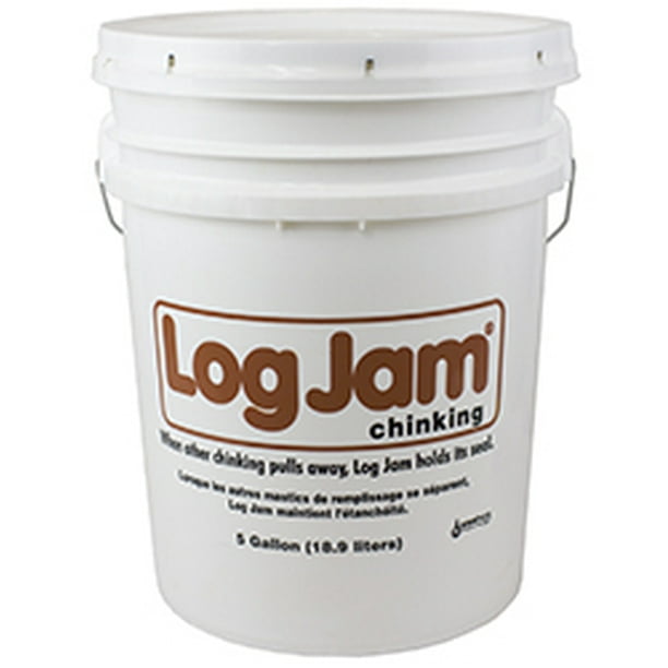 Log Jam Chinking 5 Gal Buff - Walmart.com