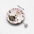 CSYANXING Automatic Mechanical Movement St2510 Dual Time Zone Display ...