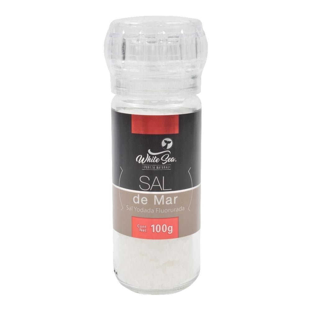 Sal de Mar Natural White Sea en grano de 100g | Walmart en línea