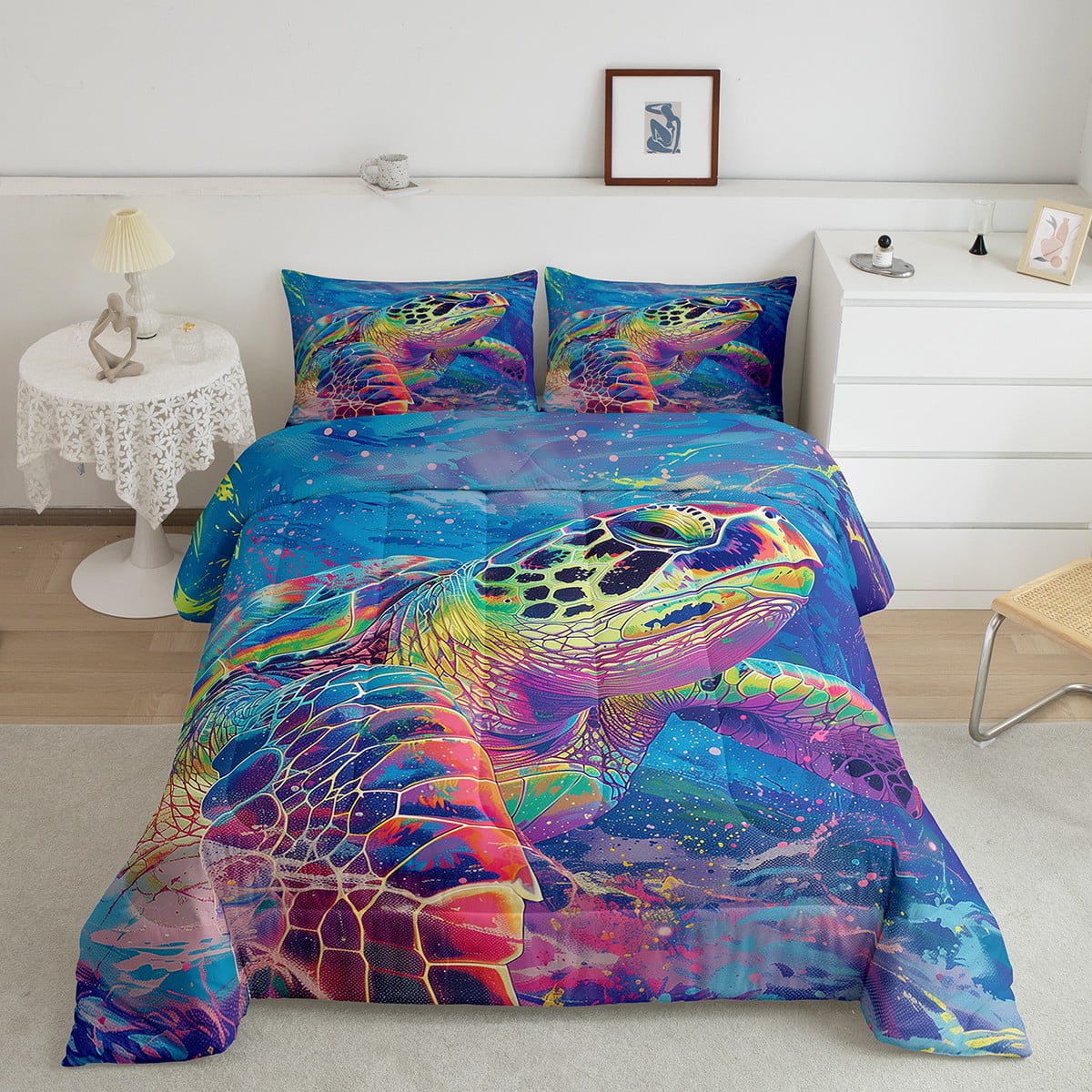 Click here for Yst Sea Turtle Bedding Comforter Sets Tortoise Duv... prices