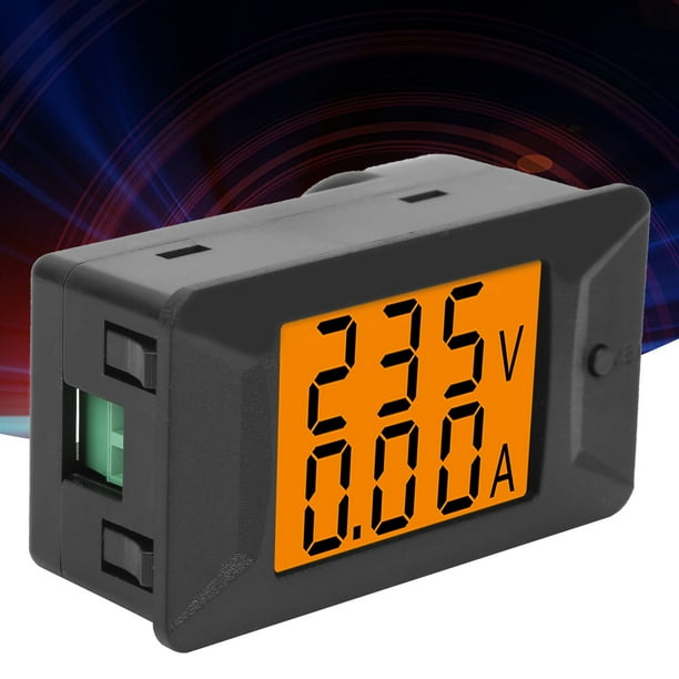 AC Voltage Ampere Meter,PZEM‑026 AC 40‑400V 100A Dual Display Voltage ...
