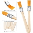18 Pcs Small Paint Brushes for Touch Up, 1/2 Paint Brush with Wooden ...