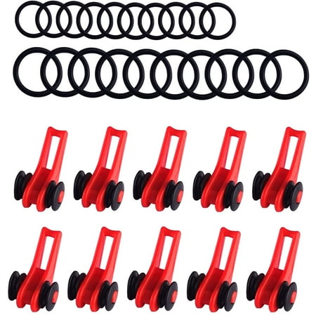 Fishing Hooks Holder for Rod 10 Sets Fishing Hook Keeper with 2 ...