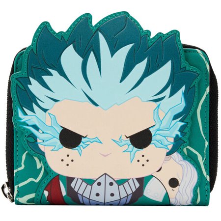 LOUNGEFLY FUNKO WALLET: My Hero Academia - Deku Wallet [APPAREL] Wallet ...