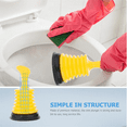 ICERUN 2Pcs Plunger,Dual Functionality Plungers for Bathroom,Multi ...