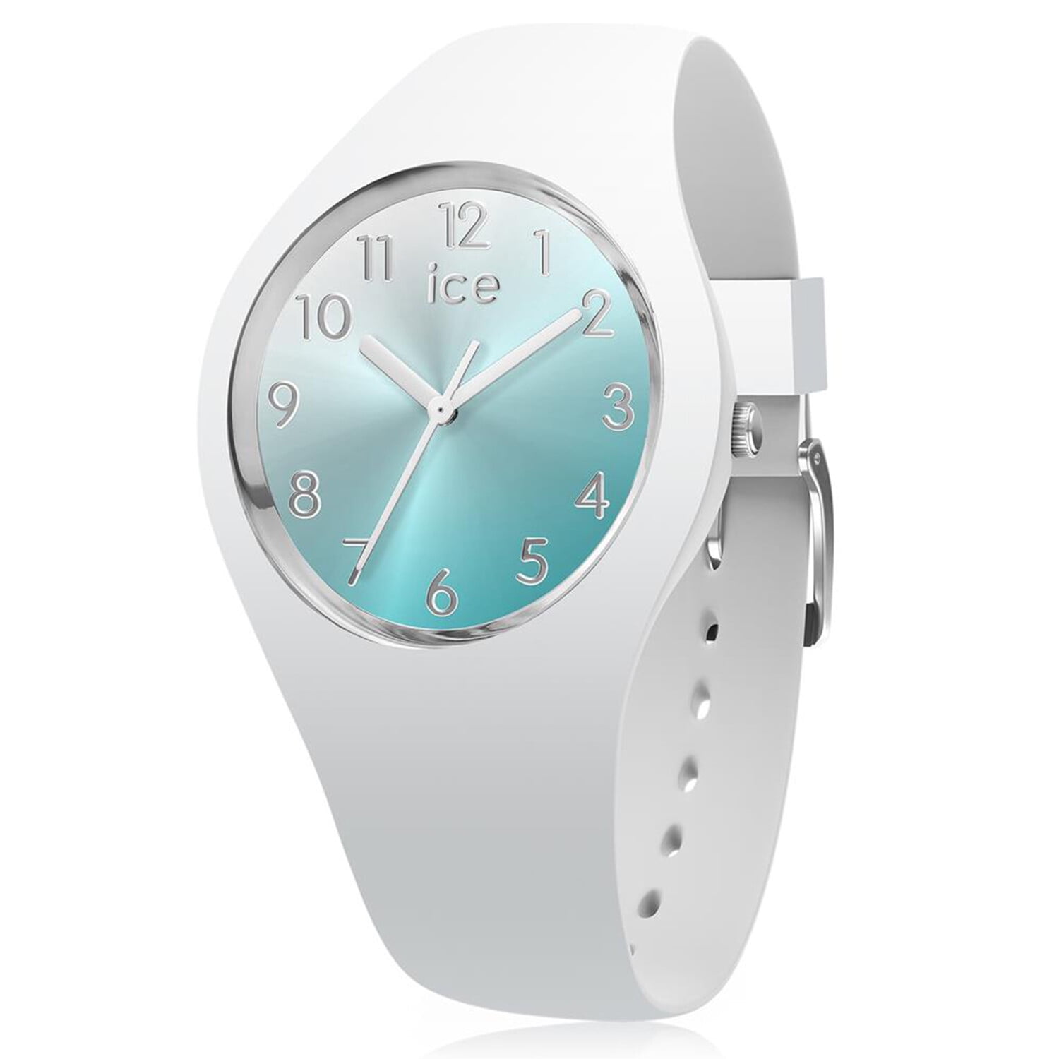 Ice-Watch Women's Sunset 015745 White Silicone Quartz Fashion Watch ...