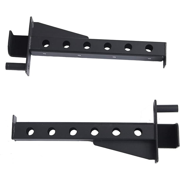 HulkFit Straight Dip Bar/Spotter Arm Attachment for Wall Mounted Power ...