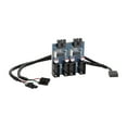 PC Case Internal 9-Pin USB 2.0 Male 1 To 4 Female Splitter PCB Chipset ...