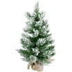 Vickerman 48" Frosted Sable Pine Artificial Christmas Tree, Clear Dura ...