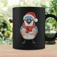 Cute Christmas Blue Jay Santa Bird Watching Coffee Mugs - Walmart.com