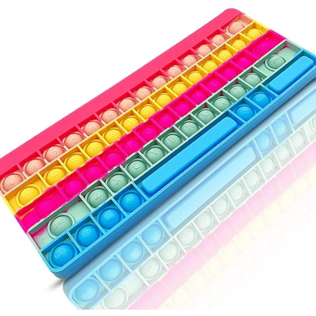 Big Size Pop Keyboard Game, Push Bubble Popper Fidget Toy, Bubble ...