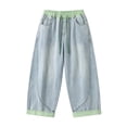 Baby Boy Pants Drawstring Elastic Waist Loose Fit Solid Print Pocketed ...