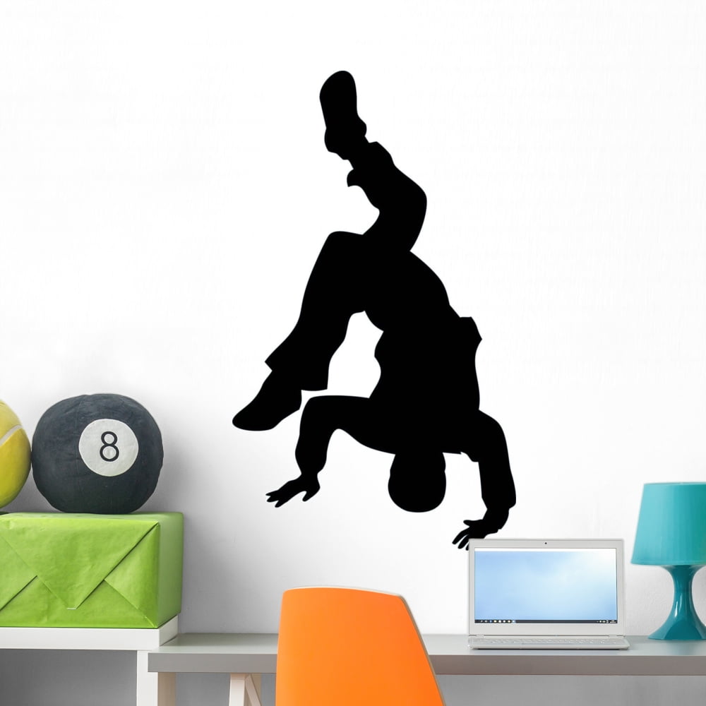 Freestyle Break Dance Wall Decal Sticker, Wallmonkeys Peel & Stick ...