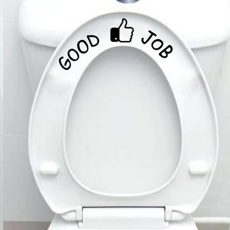 Fun Whoa Nice Rooster Cock Toilet Decal Prank Vinyl Sturdy Material ...