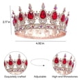 DESIGNICE 2026 New Crown,Glimmering Ab Crystals Tiaras for Women ...