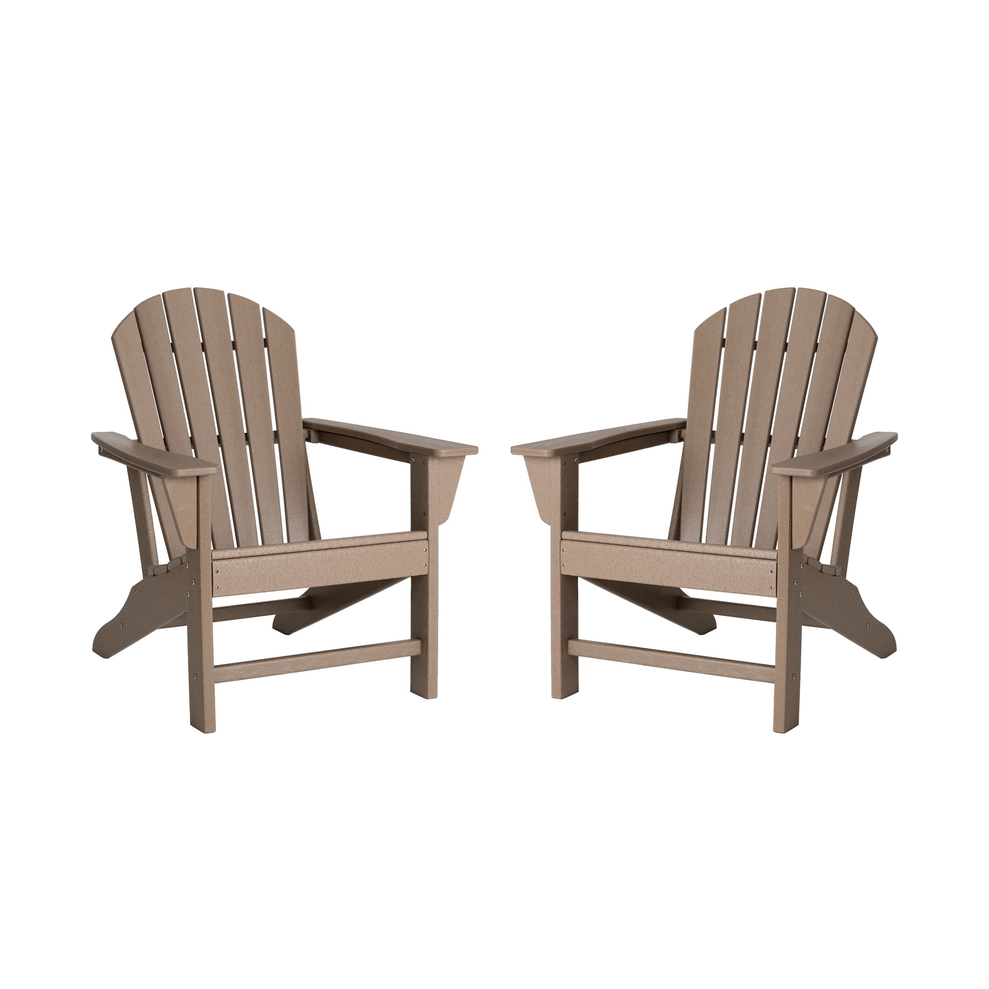 Glitzhome Adirondack Chair Fire Pit Chairs HDPE Adirondack Chairs ...