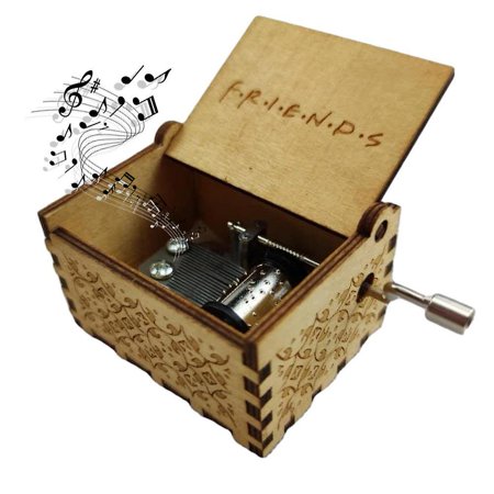 Mini Hand Crank, Wooden Retro Handcrafted, Music Box | Walmart Canada