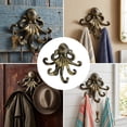 Vintage Cast Iron Octopuses Hook With Multiple Arms Entryway Storage ...