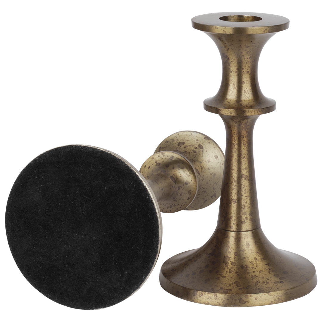 Buy Koyal Wholesale Antique Gold Rustic Antique Taper Candlestick ...