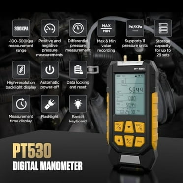 Em151 Gas Pressure Manometer - Walmart.com