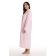 Just Love Textured Plush Zipper Lounger Robe for Women (Pink, Large ...