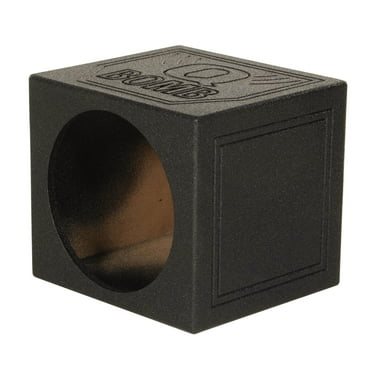 QPower Car Audio Quad 4 Hole 12 Inch Sealed Subwoofer Enclosure ...