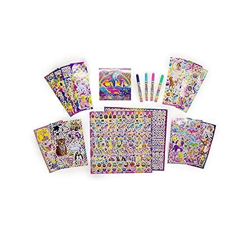 Super Pack de Pegatinas Lisa Frank Lisa Frank Caja de Pegatinas y ...
