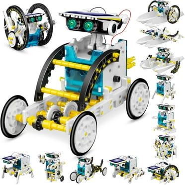 6-in-1 Solar Power Robot Toy Kit, STEM Education for Kids, Learn Easily ...