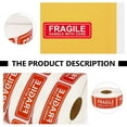 Walmart 150pcs Fragile Labels, Handle with Care Shipping Stickers (Red ...