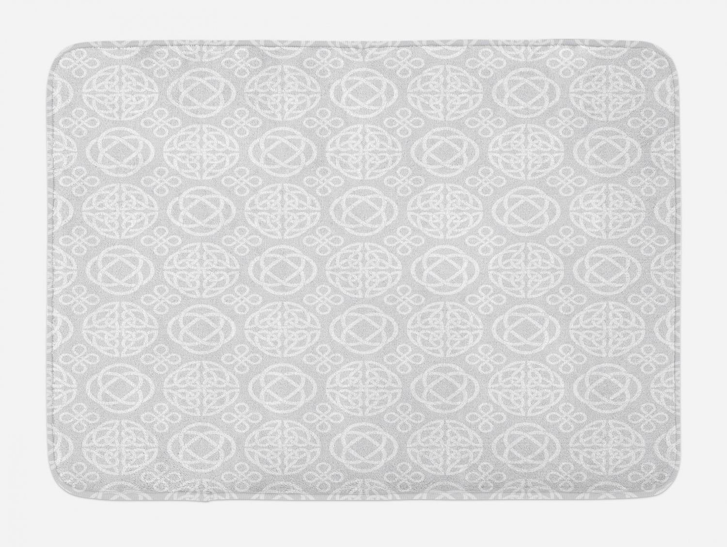 Celtic Bath Mat, Retro Tribal Celtic Knots Eternity Forms Pattern Boho ...