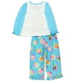 Peppa Pig Toddler Girls Soft Polyester Long Sleeve Pajama Set, Kids ...