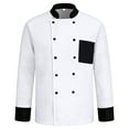 Chef Jacket for Men Women Lightweight Unisex Long Sleeve Outfit for ...