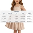 Babcutegg Cute Solid-Color Tiered Ruffle Dress With Adjustable ...