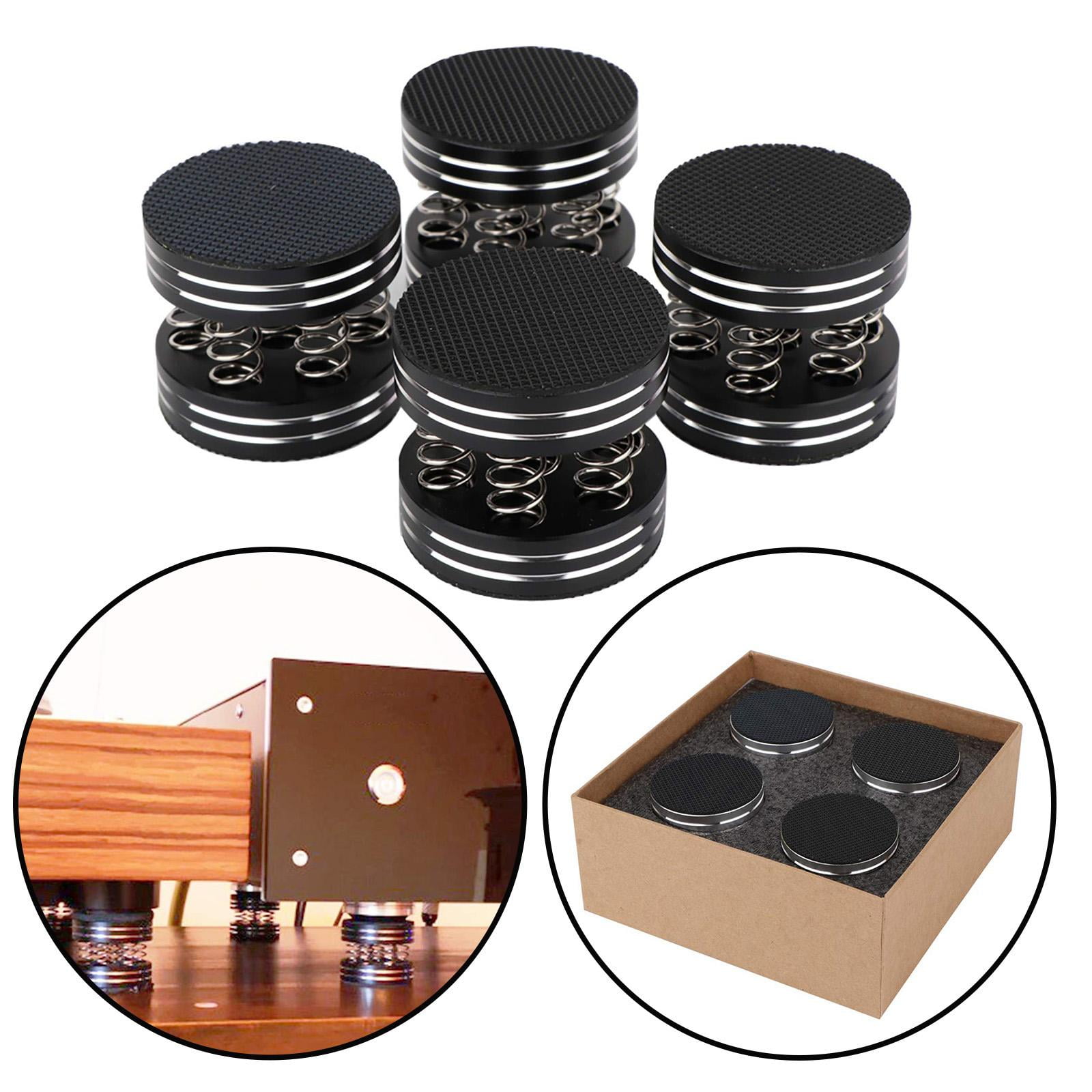 4 Pcs Spring Speaker Spikes Pad Stands Subwoofer Pad Feet for Player ...