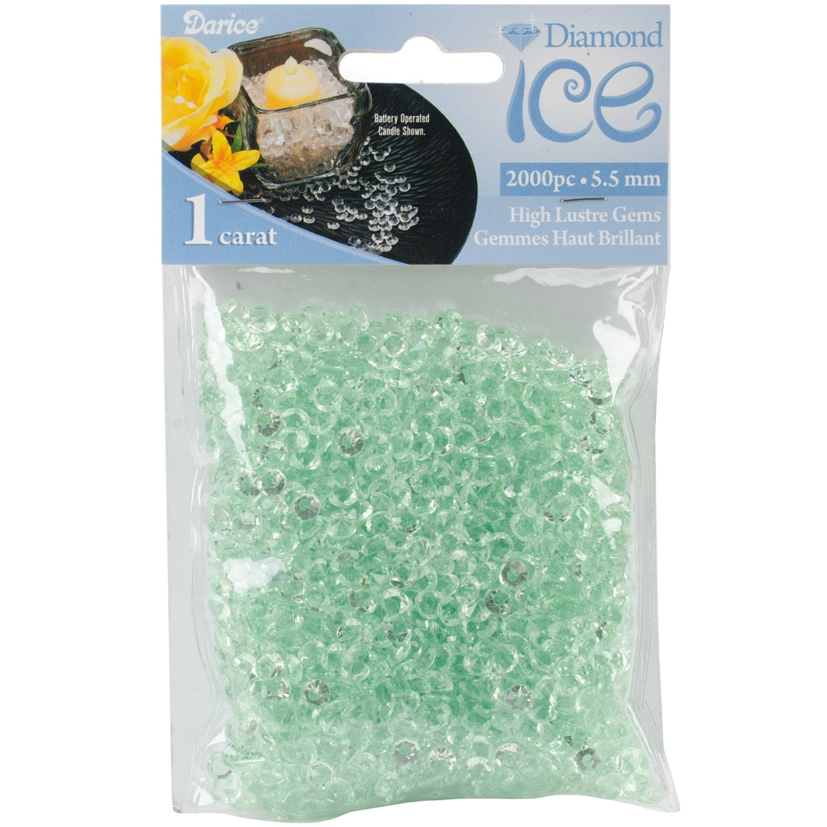 Diamond Ice Gems 5.5mm 2000/Pkg-Honeydew | Walmart Canada