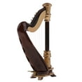 1:12 Wooden Harp with 8-Strings and Storage Case Instrument Model Any ...