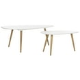 Safavieh Saffron Split Coffee Table, White - Walmart.com