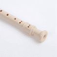 Red-8 Holes Soprano Recorder with Cleaning Rod, German Style C Key ...