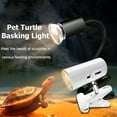 HIBIBUD UVA + UVB Reptile Lamp, Turtle Basking UV Light for Lizards ...