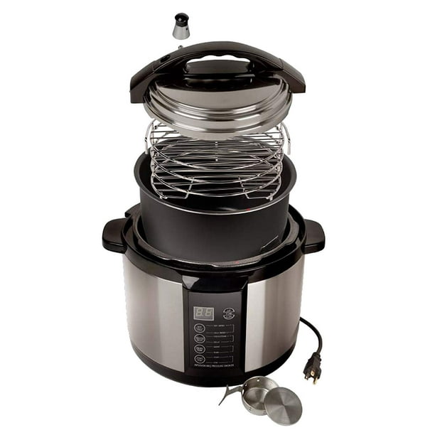 Emson Smoker Indoor Pressure Smoker & Cooker - Walmart.com